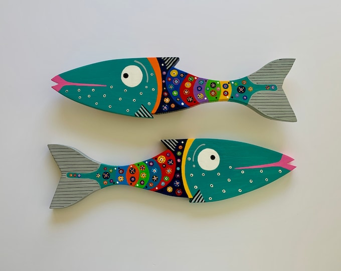 Far Out Fish Works..new Minnows..aqua - Etsy