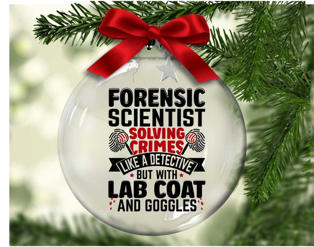 FORENSIC SCIENTIST, Solving Crimes Like a Detective but With Lab Coat ...