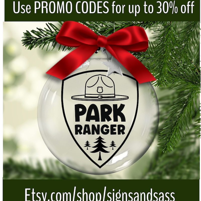 Park Ranger Ornaments - Etsy