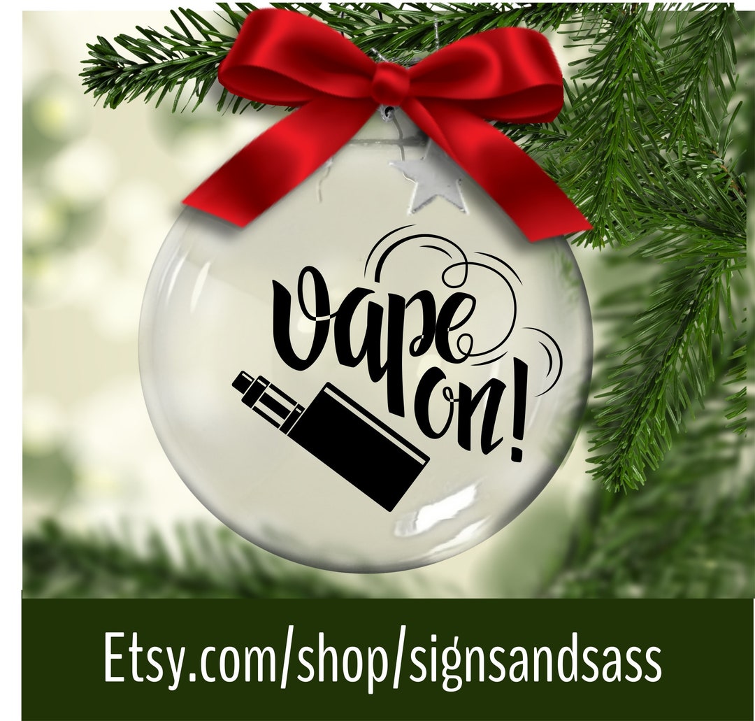 VAPE ON, Vaping, Ecig, Electronic Cigarette User, Glass Floating ...