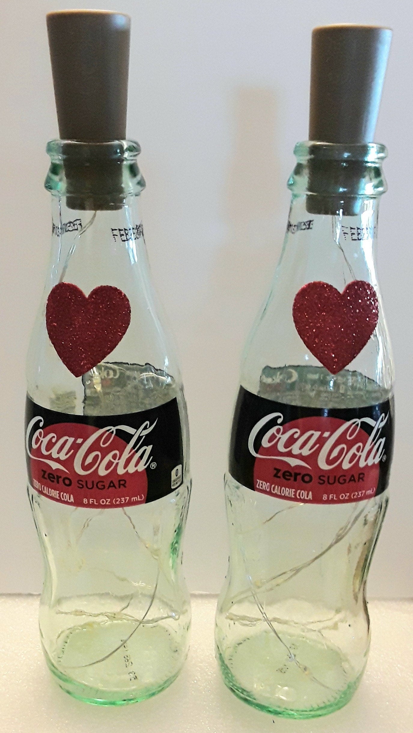 Coke Zero Bottle Lamps, Coca Cola Bottle Lamps, LED Lit Coke Bottle ...