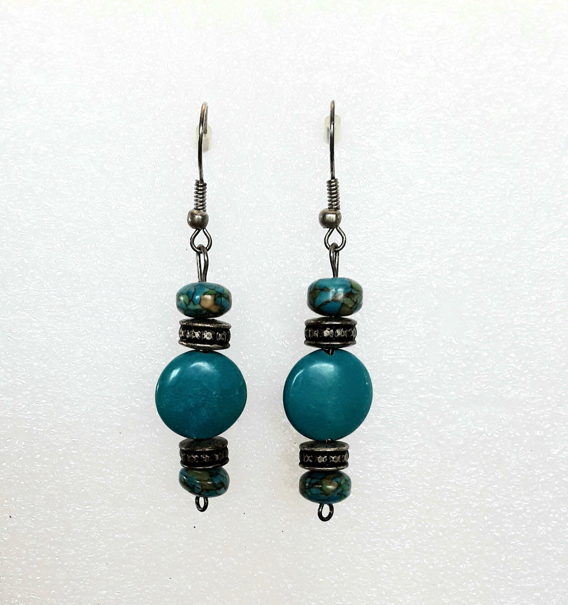 Handmade Turquoise Earrings, Turquoise Earrings - Etsy.de