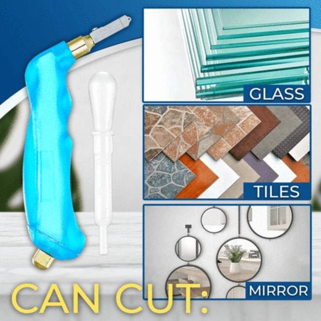 Hand Held Glass Cutter Diamond Roller Tool, Glass Cutter Tool - Etsy