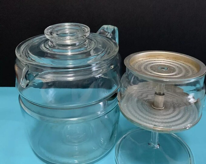 1960s Pyrex Flameware Model 7756 Original & Complete Glass Coffee ...