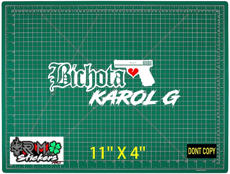KAROL G VINYL STICKER - Etsy