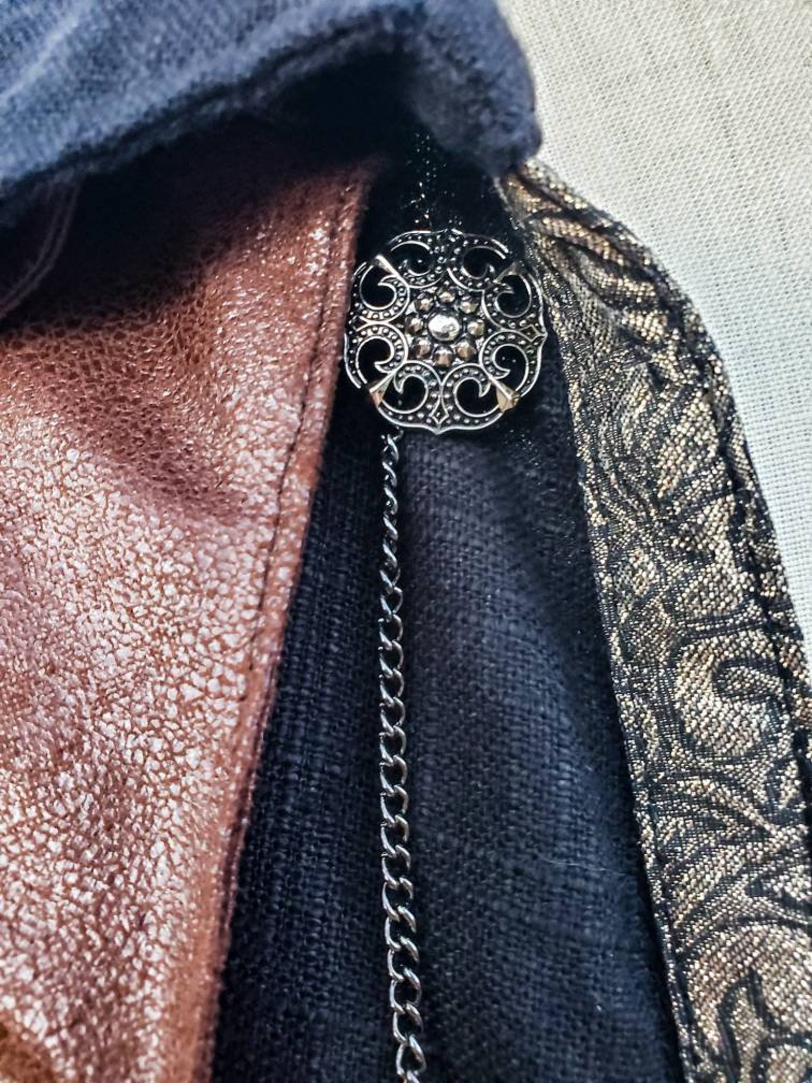 Full Lady Maria Costume Tricorn Hat Leather Gloves Scarf - Etsy