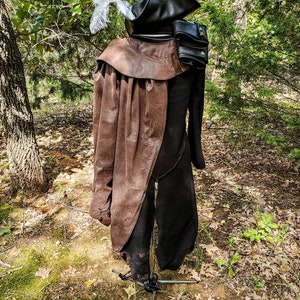 Full Lady Maria Costume, Tricorn Hat, Leather Gloves, Scarf, Bloodborne ...