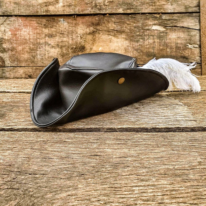 Lady Maria Hat Bloodborne Tricorn Hat Vinyl Hat Cosplay - Etsy UK