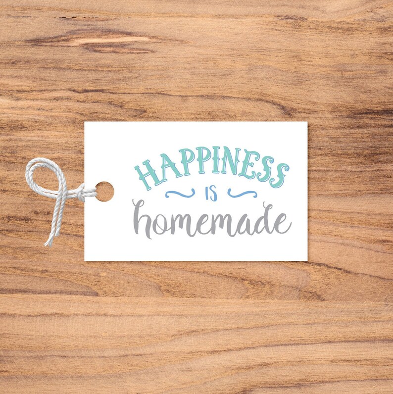 Printable Instant Download Bakery Kitchen Gift Tags / Handmade - Etsy