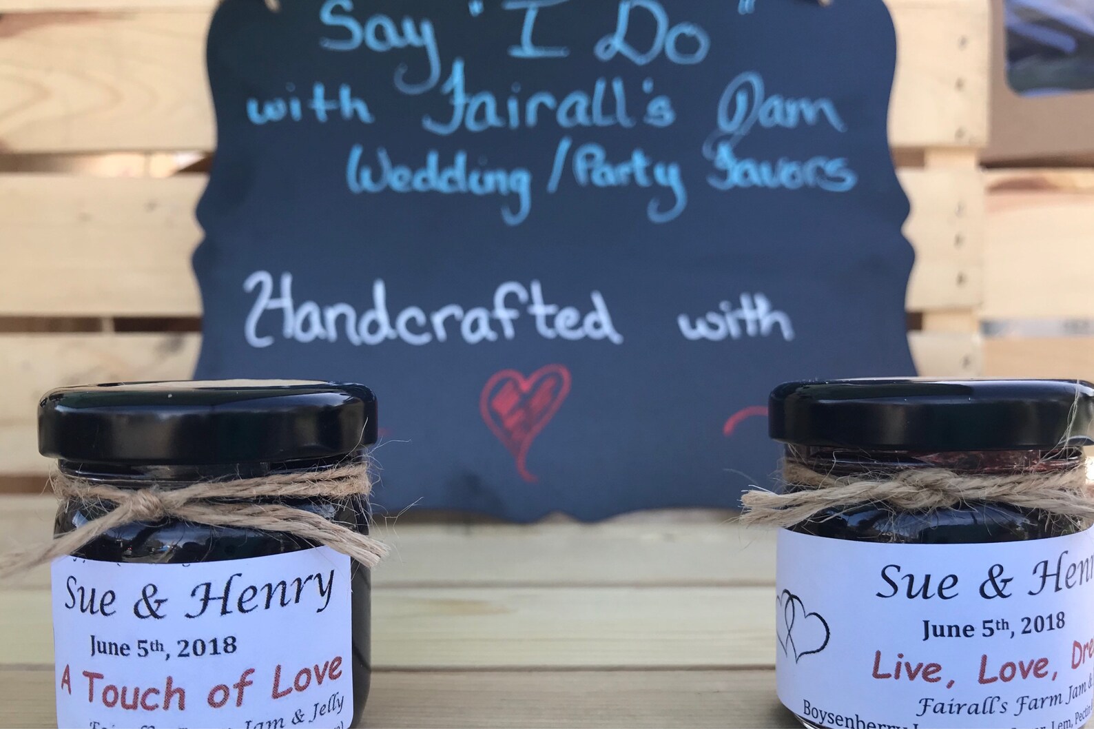 Jam Wedding Favors 1.5oz Jars Wedding Favors for Guests in Bulk Rustic ...