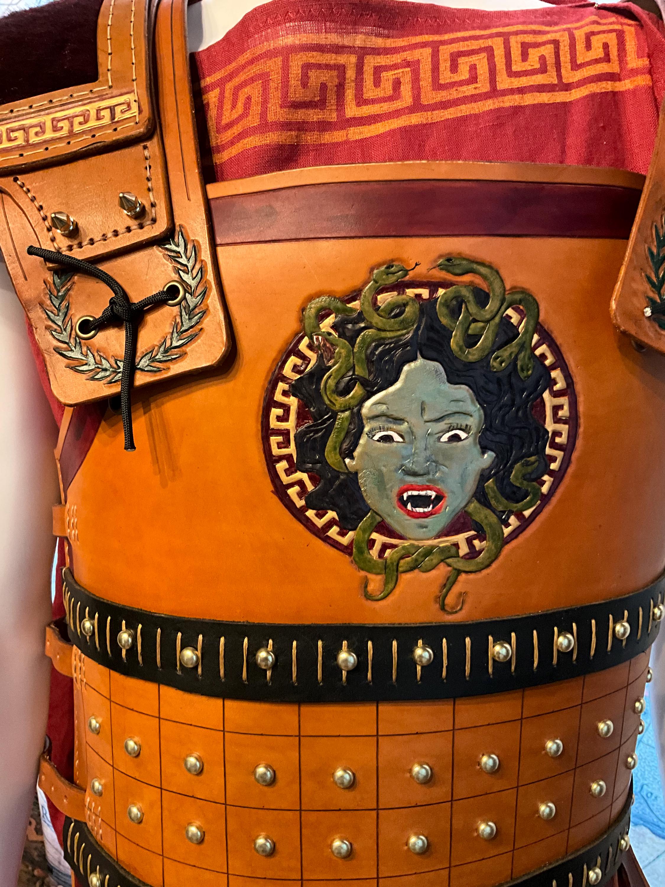Trojan Inspired Leather Body Armor. - Etsy