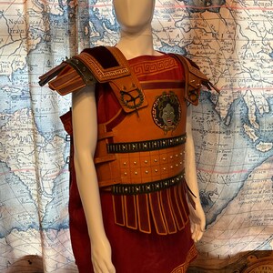 Trojan Inspired Leather Body Armor. - Etsy