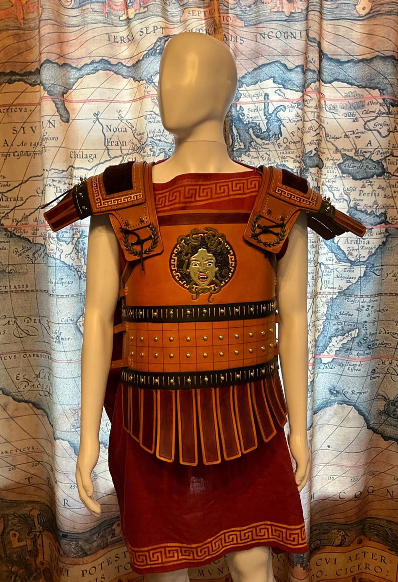 Trojan Inspired Leather Body Armor. - Etsy