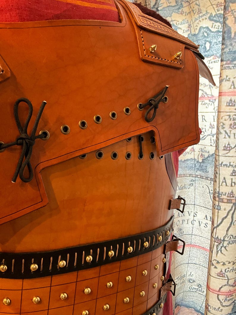 Trojan Inspired Leather Body Armor. - Etsy