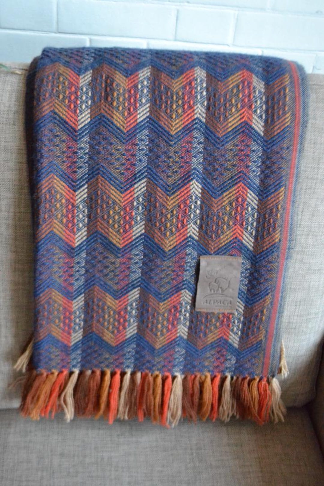 Alpaca Wool Blanket, Alpaca Wool Throw, Alpaca Wool, Peruvian Blanket ...