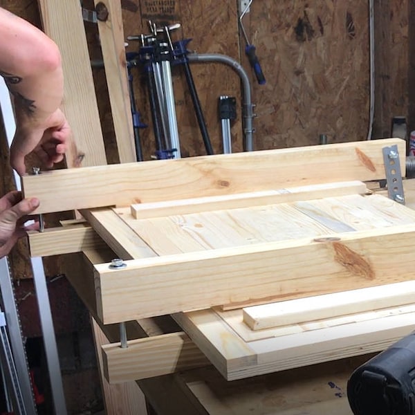Wooden American Flag Build Plans - Etsy
