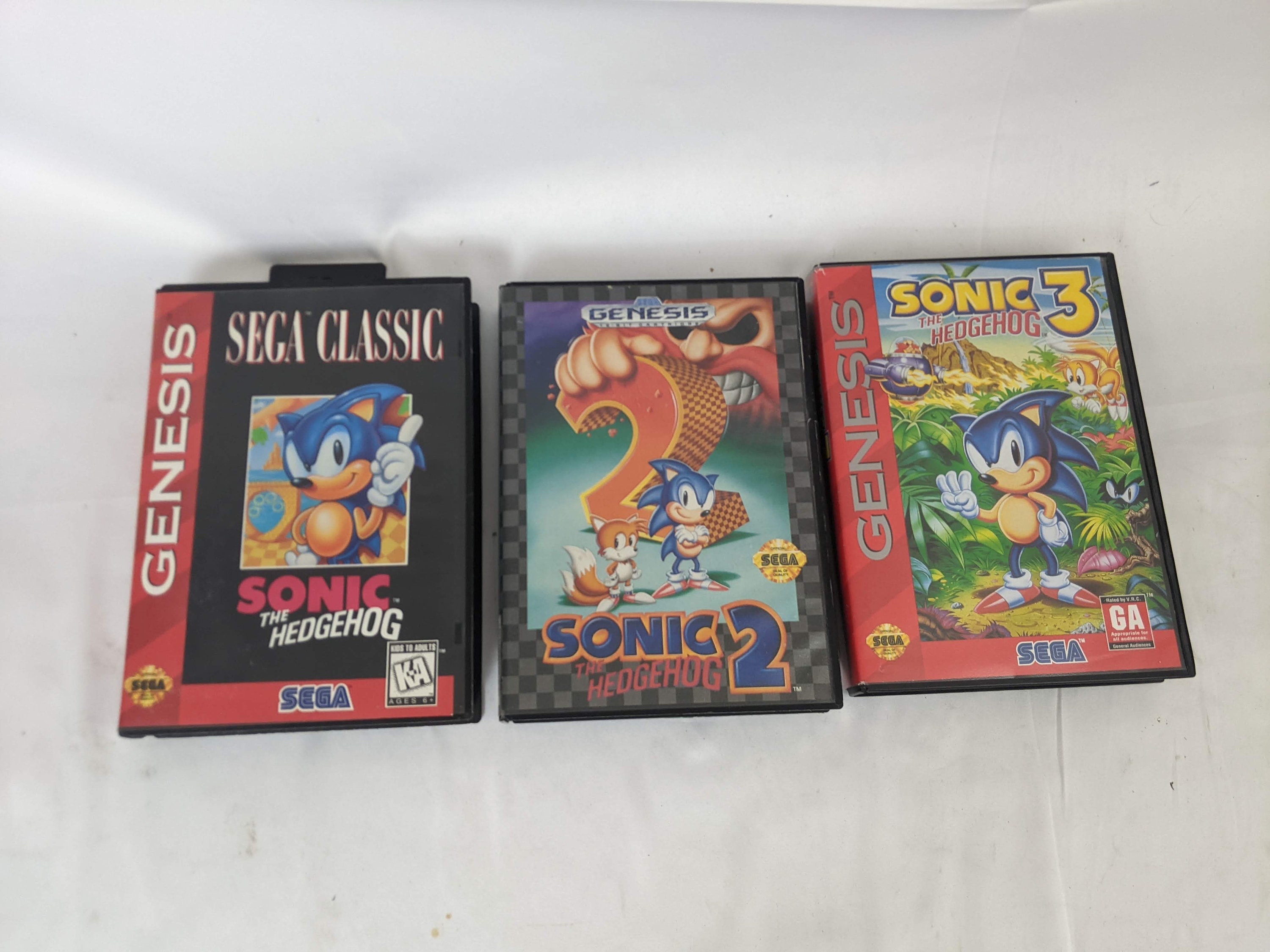 Sega Genesis Sonic Games