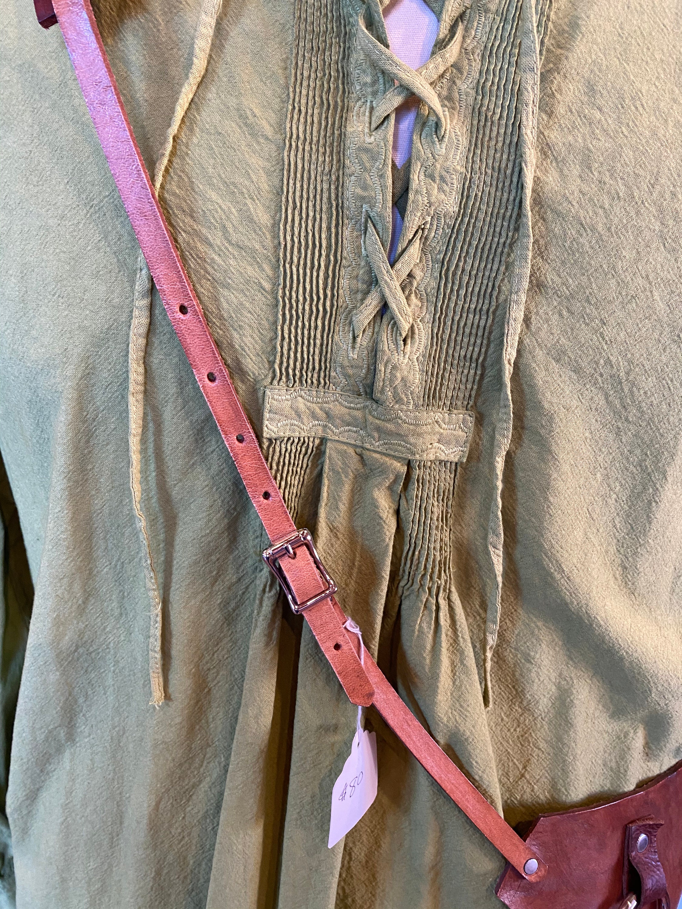 Renaissance Brown Leather, Pirate Brown Leather, Bandolier, Leather ...