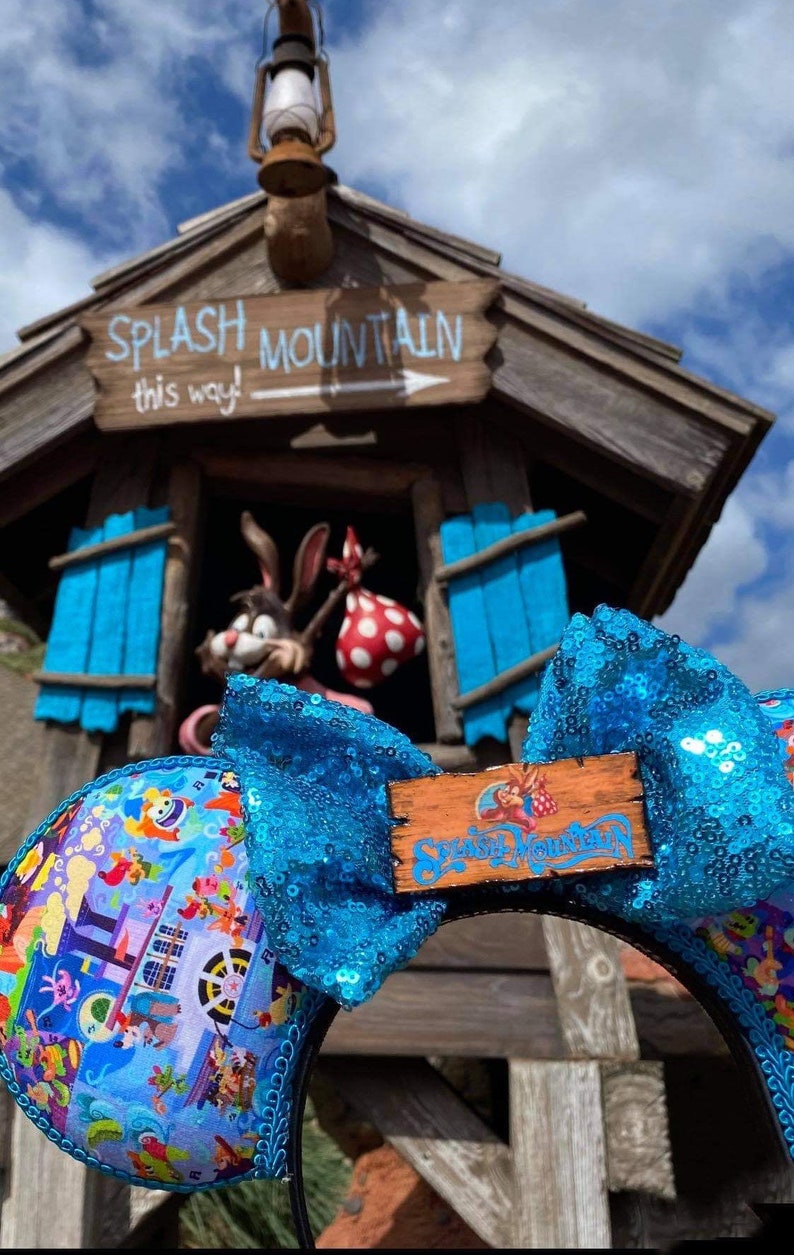 Splash Mountain Disney Ears and Masks Matching Ears and Mask Minnie ...