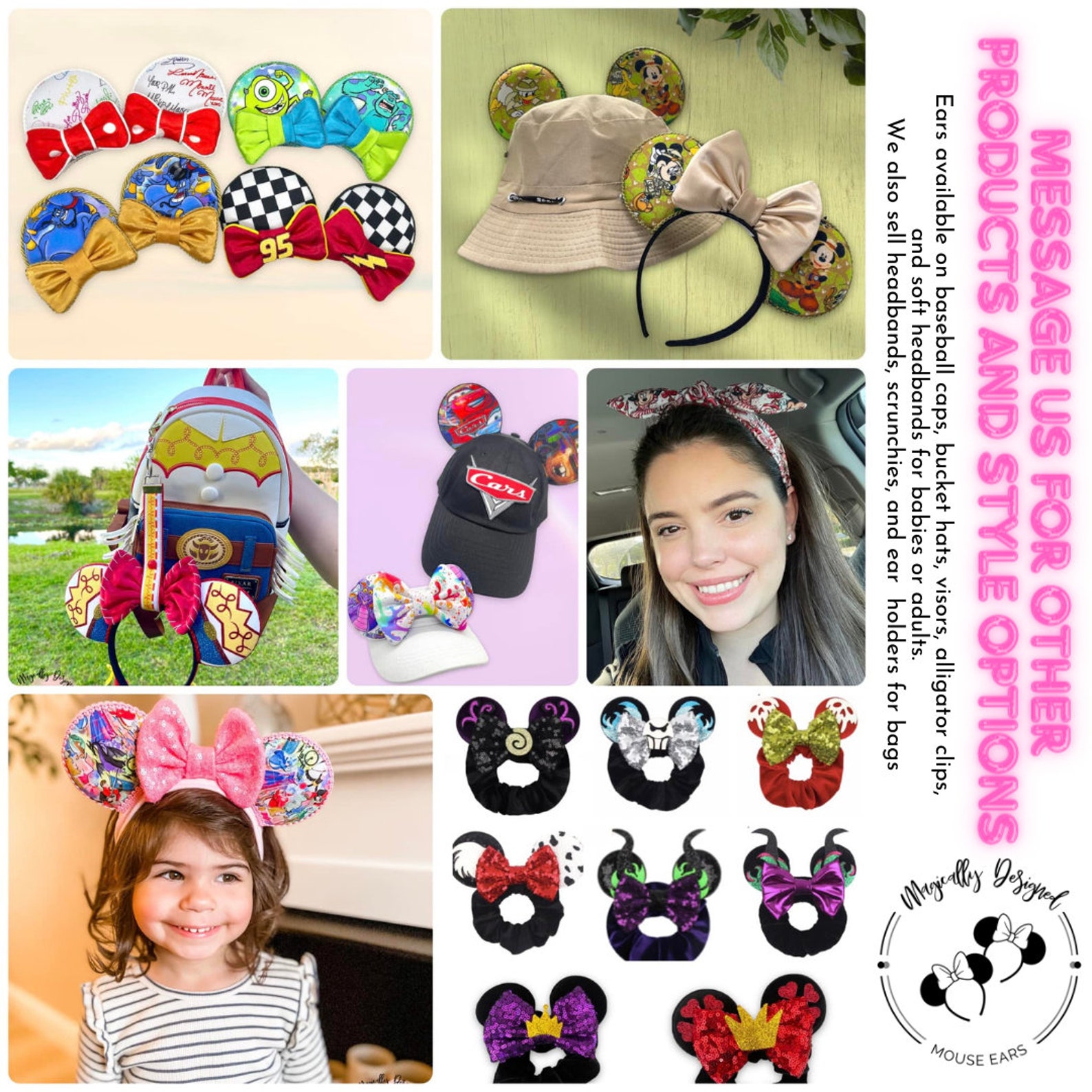 Splash Mountain Disney Ears and Masks Matching Ears and Mask Minnie ...