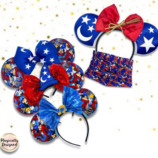 Fantasia Mickey Mouse Ears - Etsy