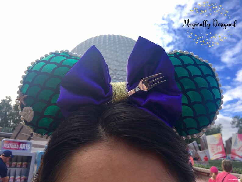 The Little Mermaid Disney Ears Ariel Minnie ears Mickey | Etsy