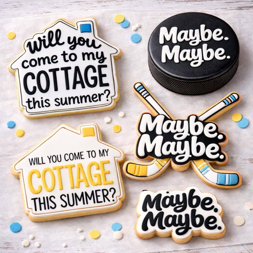 Heated Rivalry- Cookie Set - Pop Culture - 10 Unique STL Files - Cookie ...