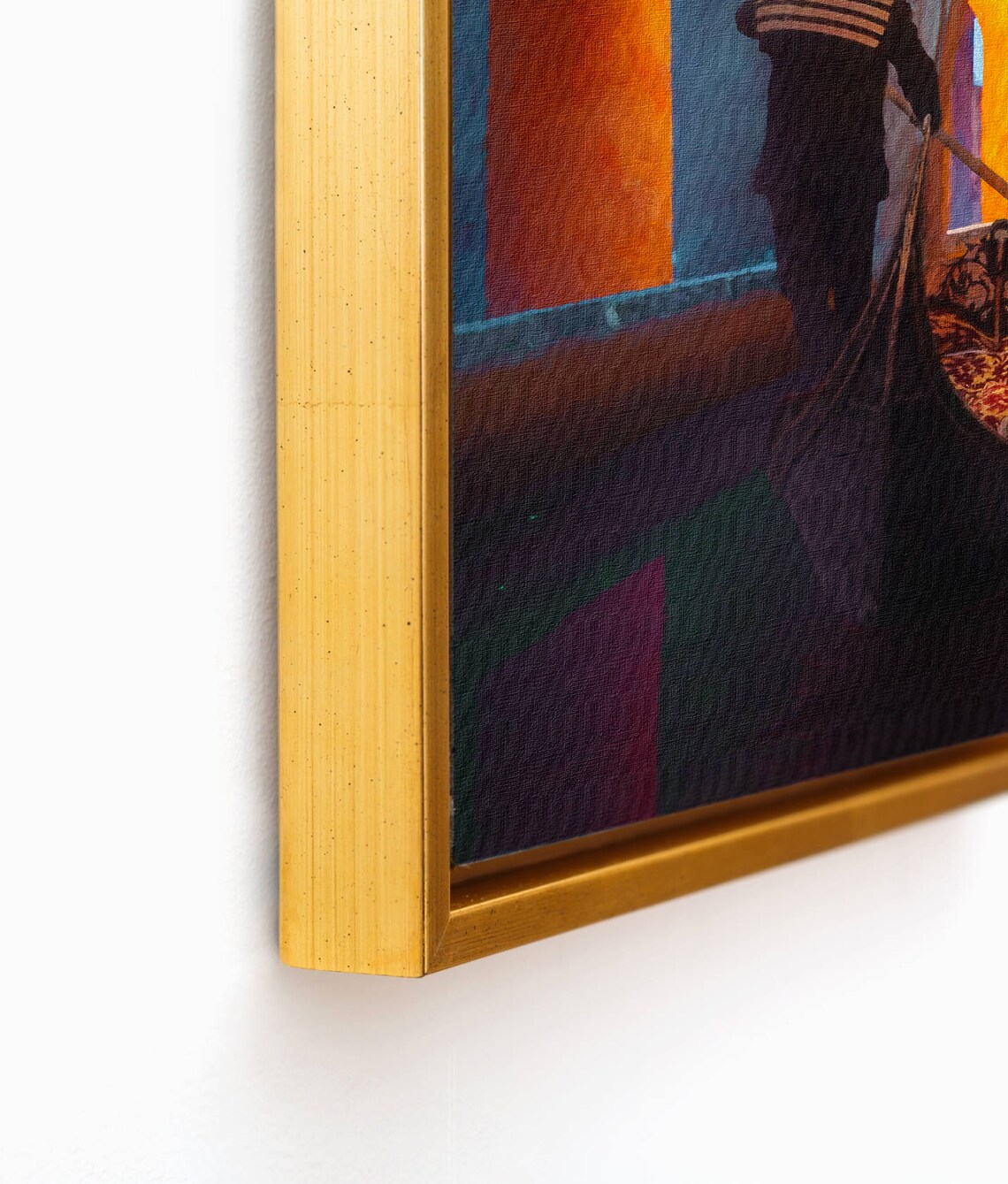 Wall Art - Underneath Venice, Digital Painting Art, Canvas PRINT, Home ...