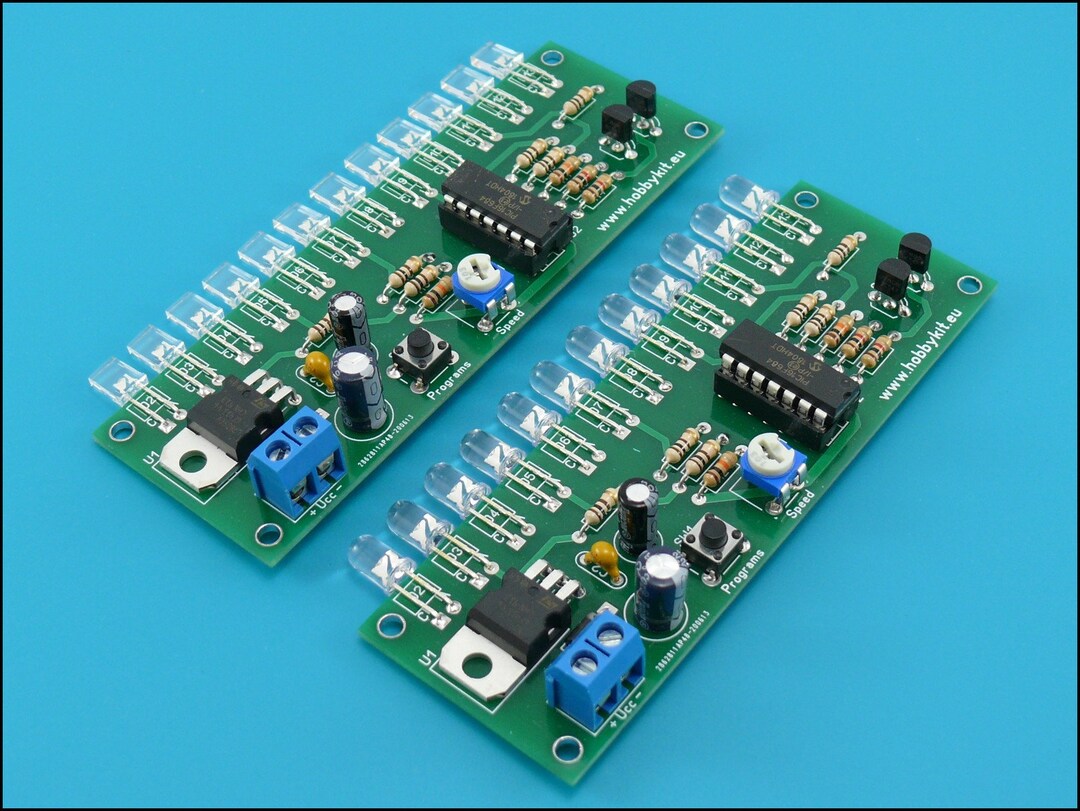 Knight Rider Scanner 12 LED Chaser Ghostbusters Proton Pack CYLON EYE ...