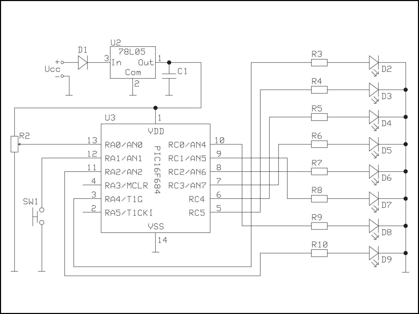 LED Chaser Knight Rider Light Follower Sequencer Scroller | Etsy