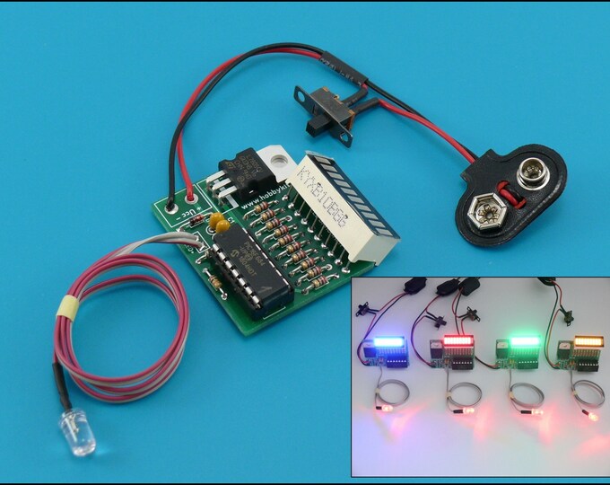 Ghostbusters Movie Prop Ghost Trap LED Bargraph Bar Graph Display Ghost ...