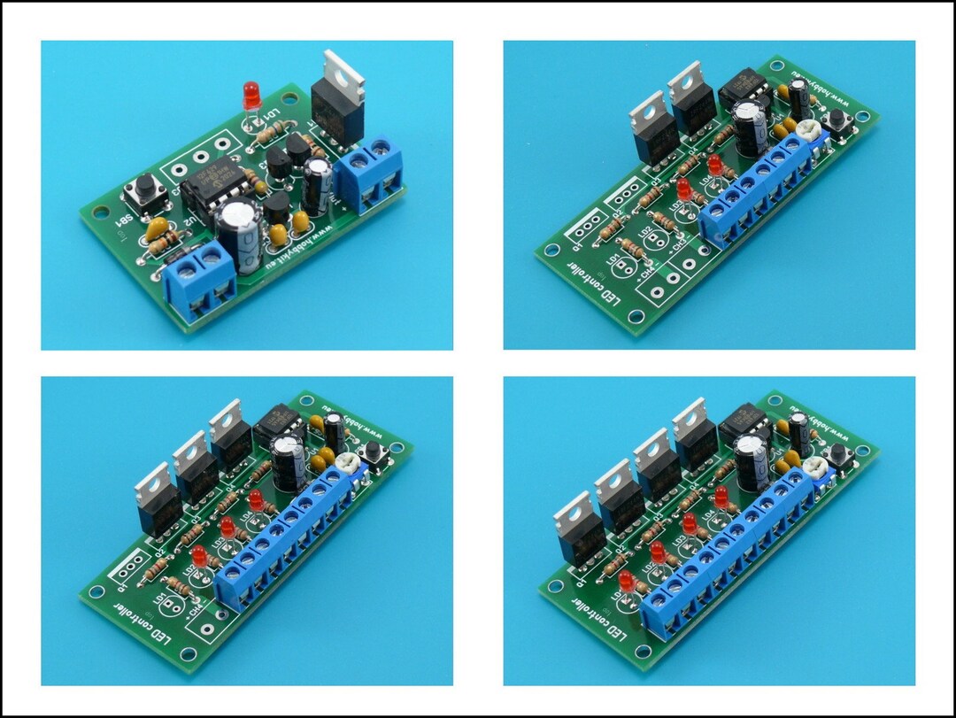 LED Controller Chaser Lights Show Strobe Strip Flash 1, 2, 3, or 4 ...