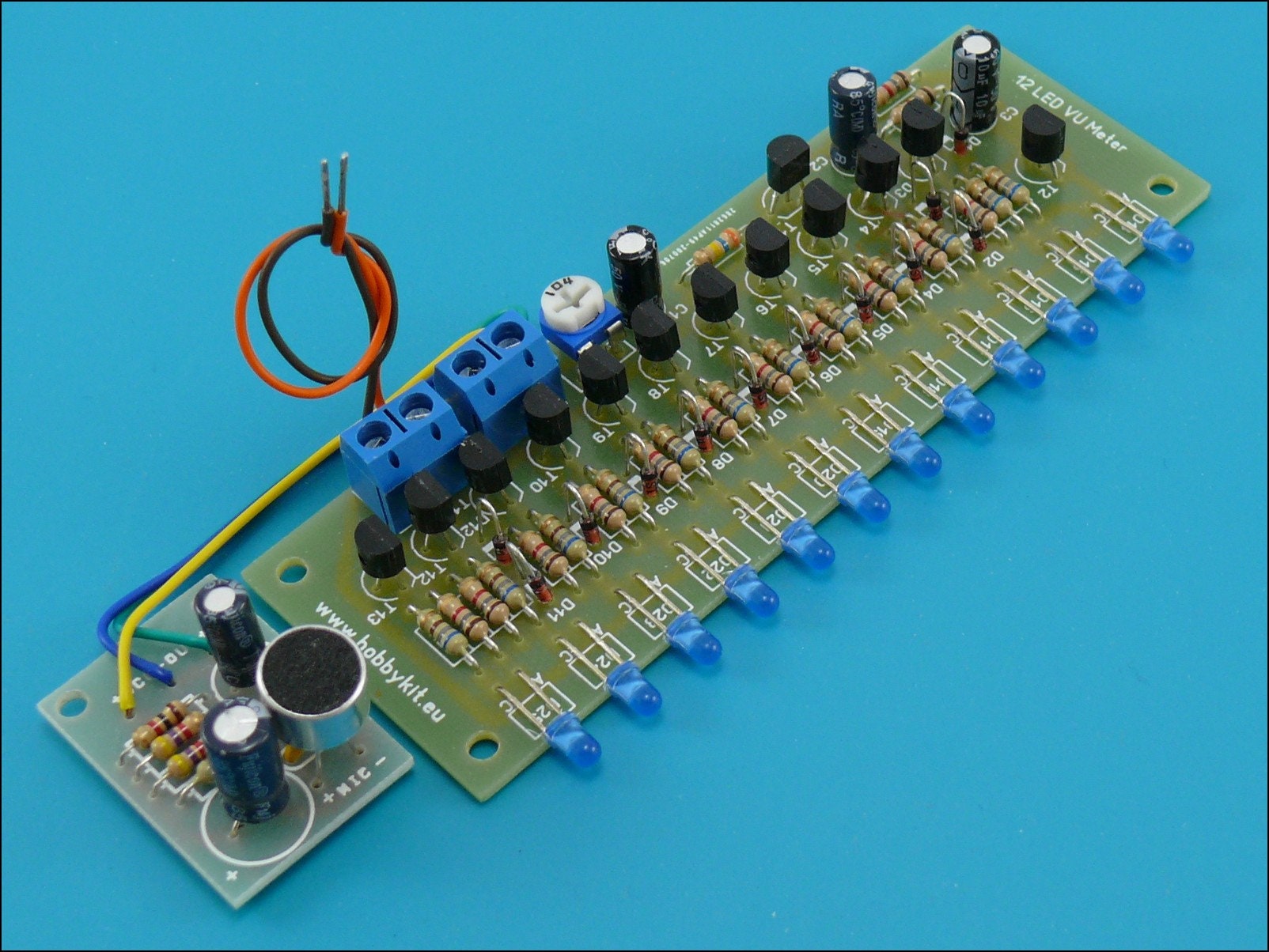 LED VU Meter Sound Meter Level Indicator Microphone - Etsy