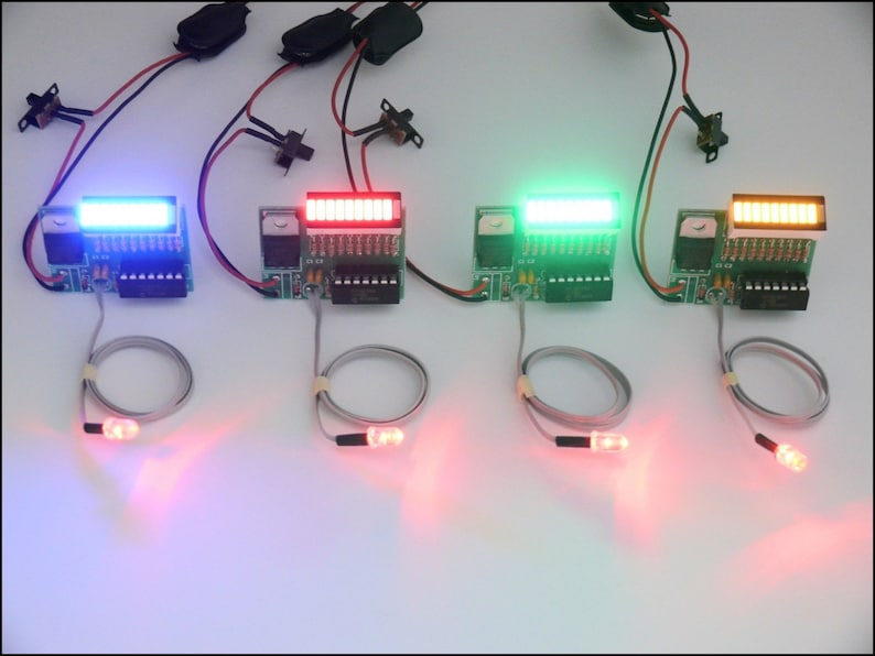 Ghostbusters Movie Prop Ghost Trap LED Bargraph Bar Graph Display Ghost ...