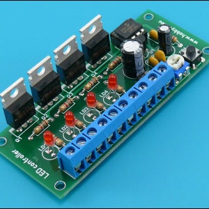 LED Controller Chaser Lights Show Strobe Strip Flash 4 Channel HK9984 ...
