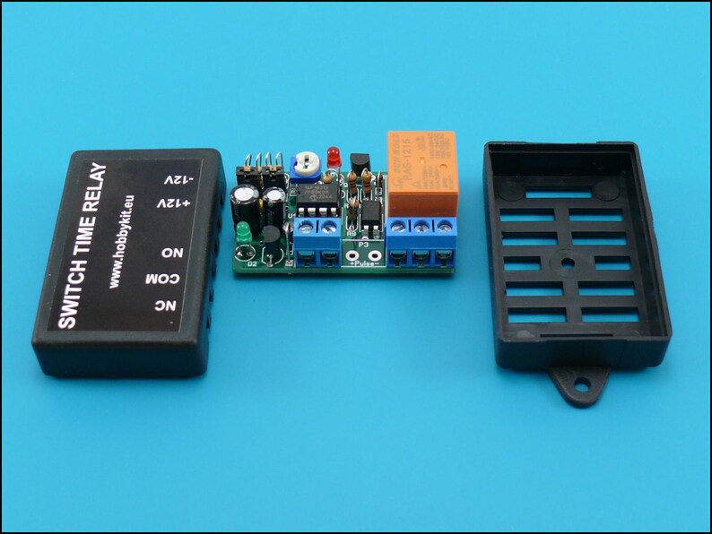 12V Long Time Delay Relay Adjustable 1-30 Sec Min Hour Timer Switch 15A ...