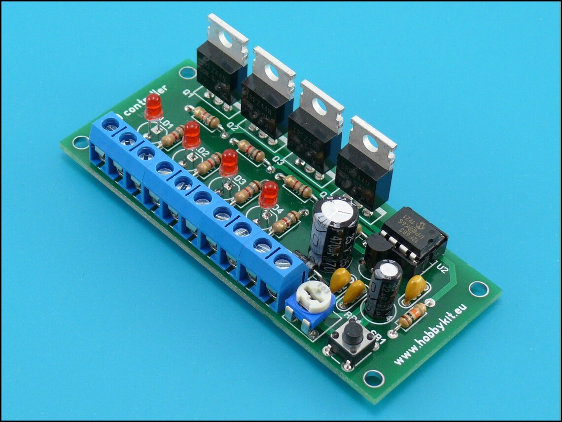 LED Controller Chaser Lights Show Strobe Strip Flash 4 Channel - Etsy