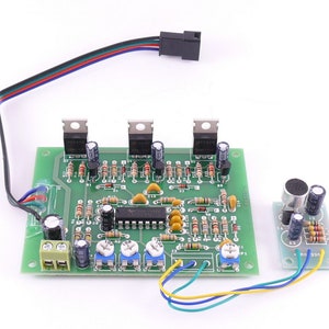 RGB LED Color Organ 3 Channel Spectrum Analyzer 5050 RGB Led | Etsy