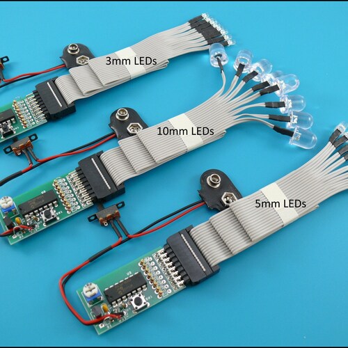 LED Chaser Strobe Light Flash Controller Speed Control 8x 3mm - Etsy