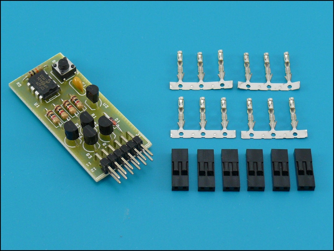 RC LED Light Kit Strobe Flash Chaser 4 Channel Controller HK9924 - Etsy
