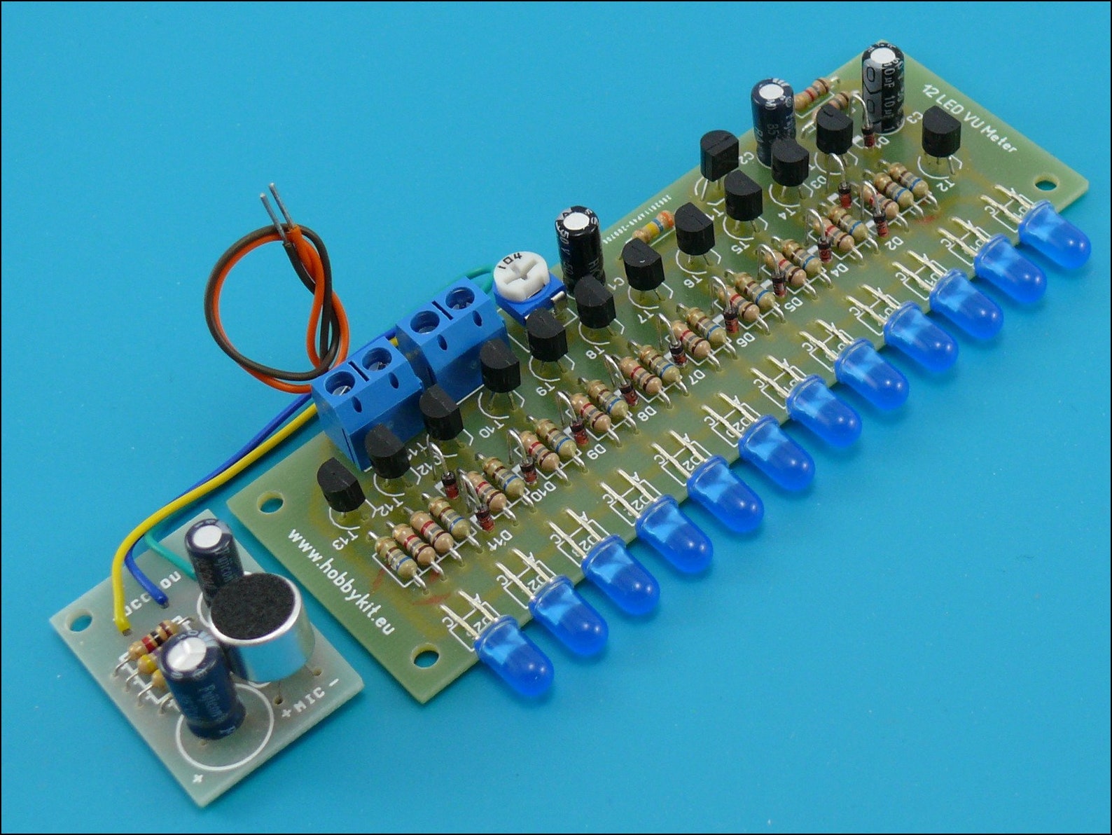 LED VU Meter Sound Meter Level Indicator Microphone - Etsy