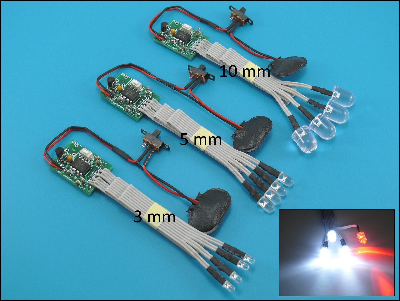 Train Lighting LED Kit Flashing Ditch Lights Rear End Model | Etsy Canada