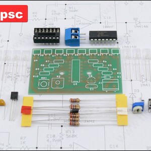 LED Chaser Knight Rider Light Follower Sequencer Scroller Strobe 16 ...