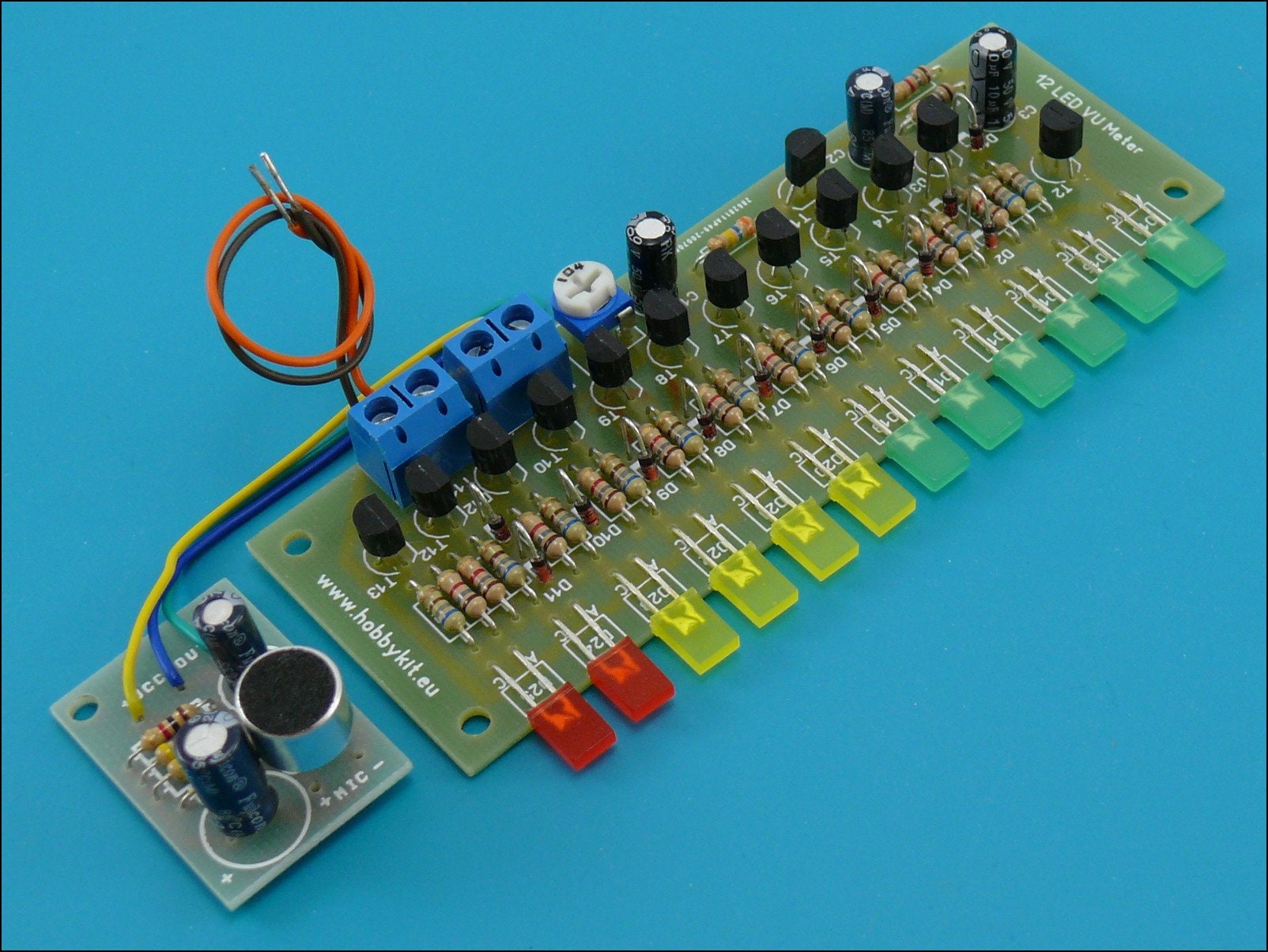 LED VU Meter Sound Meter Level Indicator Microphone - Etsy