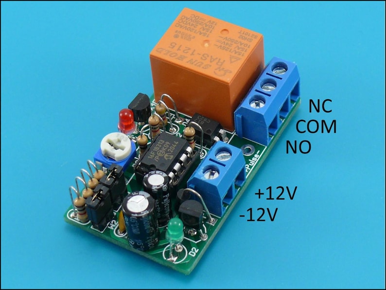 12V Long Time Delay Relay Adjustable 1-30 Sec Min Hour Timer Switch 15A ...
