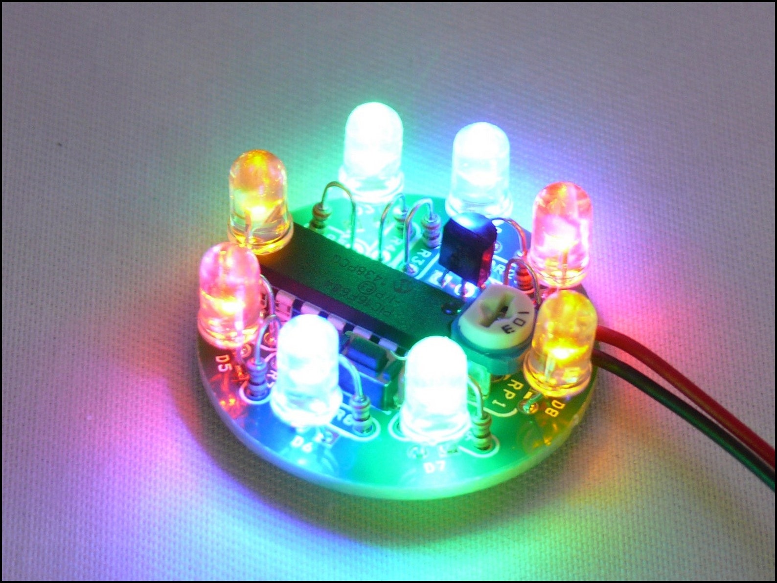 UFO LED Chaser Beacon Sequencer Lights Flash Show Strobe 8x | Etsy