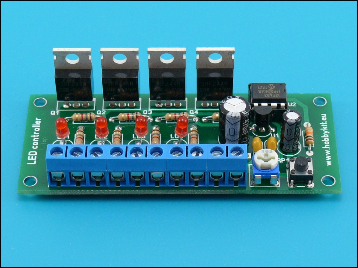 LED Controller Chaser Lights Show Strobe Strip Flash 4 Channel - Etsy