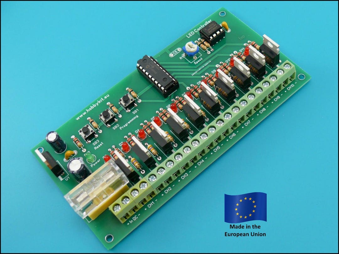 LED Controller Chaser Lights Show Strobe Strip Flash Programmable 1 to ...