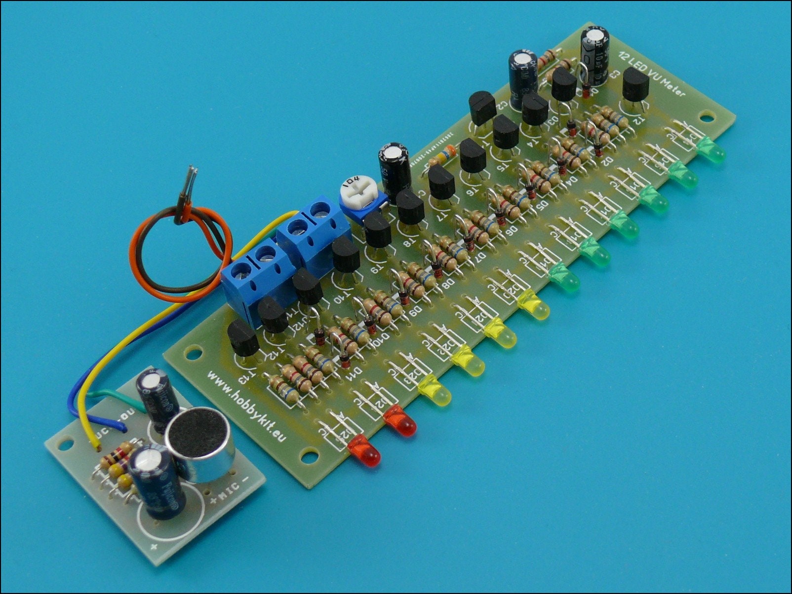 LED VU Meter Sound Meter Level Indicator Microphone - Etsy