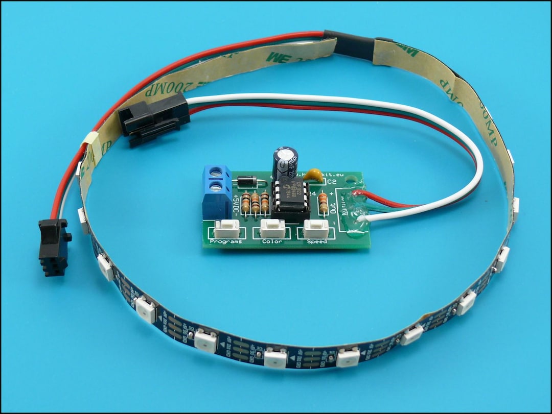 Knight Rider LED Scanner 20 RGB WS2812B Chaser HK9810 - Etsy UK